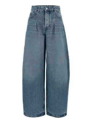 Jacquemus Le De-nimes Ovalo Jeans - Blue