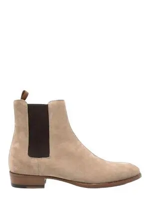 Saint Laurent Wyatt Leather Boots - Multicolor