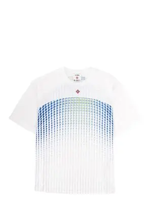 Casablanca T-shirt With Print - White