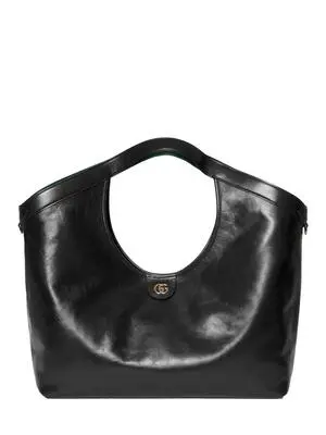 Gucci Gucci Women Lily Large Shopping Bag Black