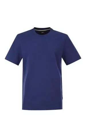 BOSS Cotton Jersey T-shirt With Logo - Multicolor