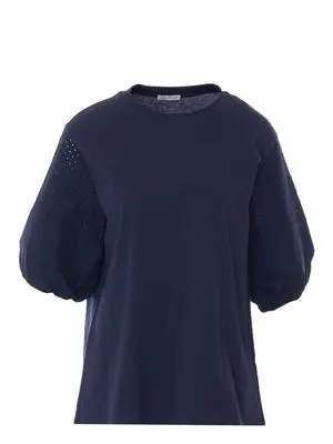 Moncler Logo T-shirt - Blue