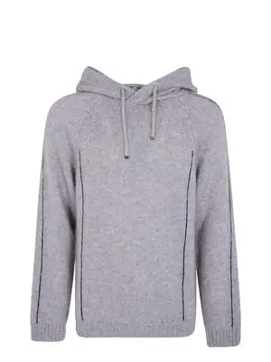 Giorgio Armani GIORGIO ARMANI Wool Blend Hoodie Multicolor