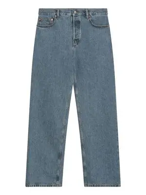 Gucci GUCCI Wide-Leg Denim Jeans Blue