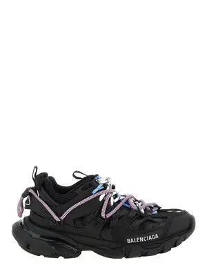 Balenciaga Track Trail Laces Sneakers - Black
