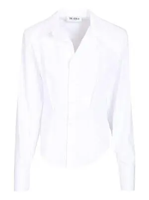 Attico Cotton Poplin Shirt - White