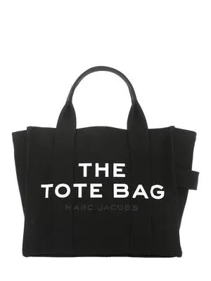 Marc Jacobs Canvas Mini The Tote Bag Handbag - Black