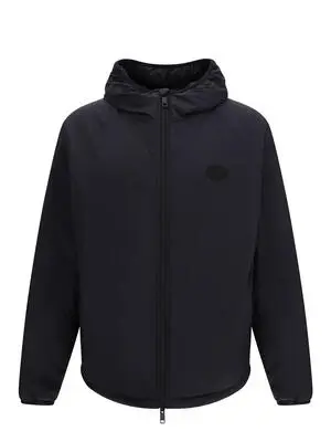 Burberry Dunwich Nylon Hooded Jacket - Black