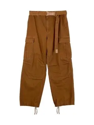 SACAI X CARHARTT WIP Cotton Cargo Trousers - Cream