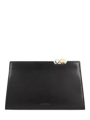 Jacquemus Le Salon Leather Shoulder Bag - Black