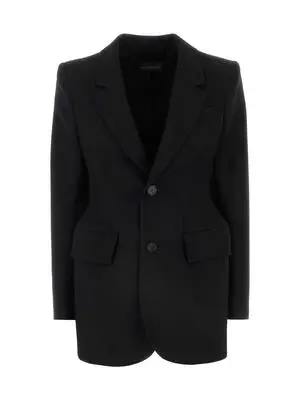 Balenciaga Wool Blazer - Black
