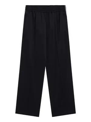 Gucci Navy Pants In Technical Jersey - Blue