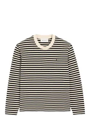 AMI Paris De Coeur Striped T-shirt - Multicolor