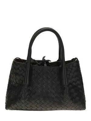 Bottega Veneta Pinacoteca Small Handbag - Black