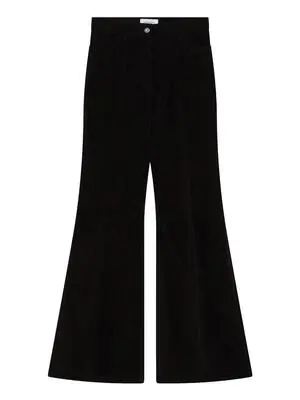 FERRAGAMO Flared Trousers - Brown