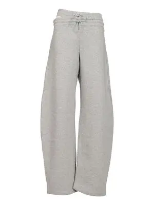 Attico Long Jogger Trousers - Gray