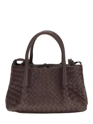 Bottega Veneta BOTTEGA VENETA Small Intrecciato Handbag Brown
