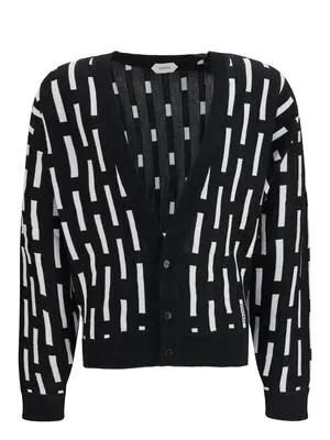 Versace Dashes Cardigan - Multicolor