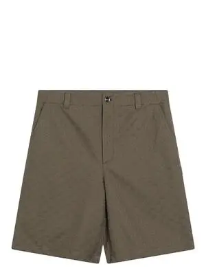 Gucci Gg Fabric Bermuda Shorts - Green