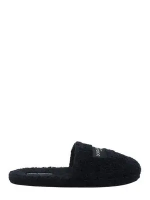 Dolce & Gabbana Dg Hotel Slippers - Black