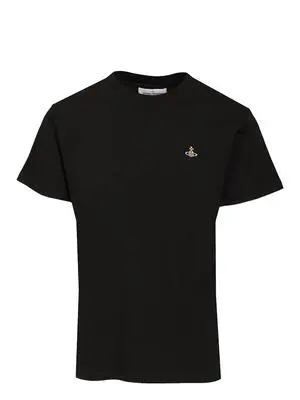 VIVIENNE WESTWOOD Orb Classic T-shirt - Black