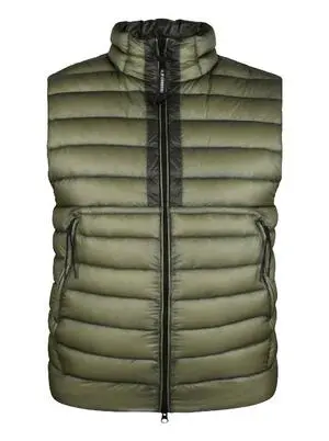 C.P. COMPANY Sleeveless Down Jacket - Green