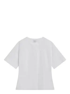 Alexander McQueen Poplin Corset Shirt - White