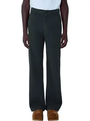 Dries Van Noten Drawstring Cotton Pants - Gray
