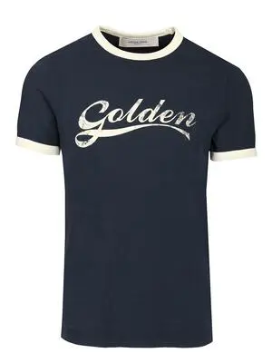 GOLDEN GOOSE Journey T-shirt - Blue