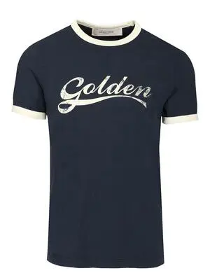 GOLDEN GOOSE Journey T-shirt - Blue