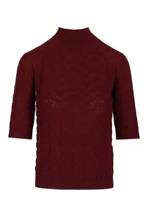 Etro Wool Turtleneck Sweater - Multicolor