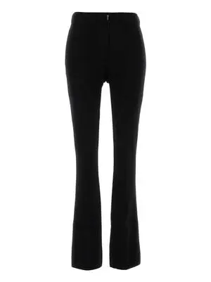 Sportmax Viscose Blend Leggings - Black