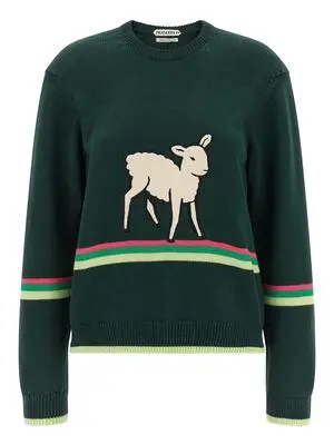 JW Anderson Sheep Sweater - Green