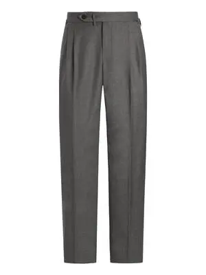 Dolce & Gabbana Wool Canvas Pants - Gray