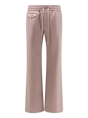 Dolce & Gabbana Virgin Wool Trousers - Multicolor