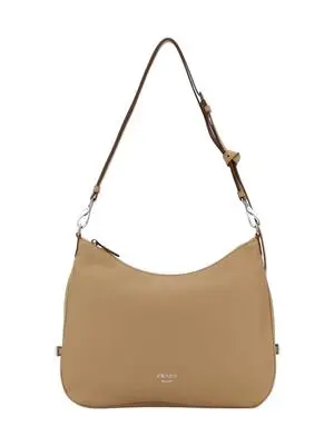 Prada Leather Crossbody Bag - Cream