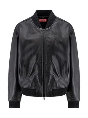 DIESEL® Ilyan Leather Jacket - Multicolor