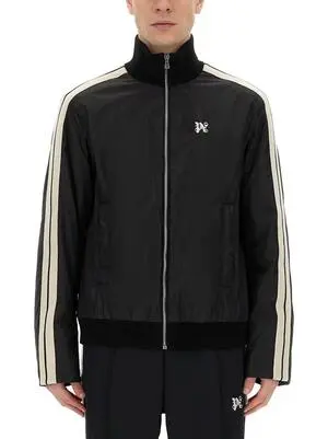Palm Angels Sweatshirt With Logo - Black
