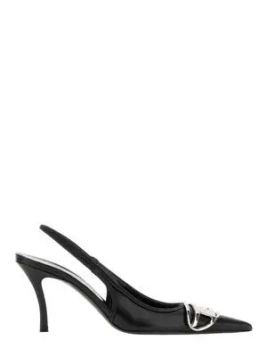 DIESEL® D-venus Slingback Pumps - Black