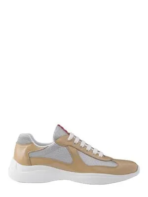 Prada America's Cup Leather Sneakers - Multicolor