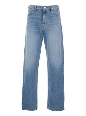 Gucci Bleach Effect Denim Jeans - Multicolor