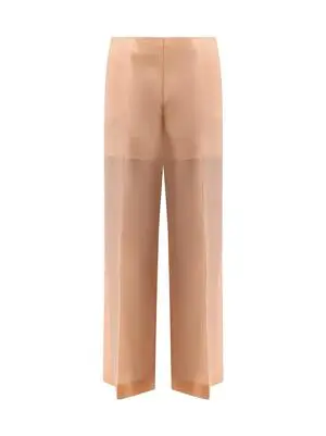 Alberta Ferretti Silk Trousers - Multicolor