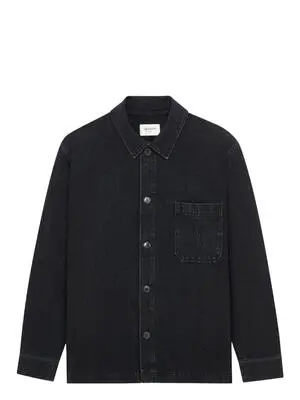 Saint Laurent Denim Cotton Overshirt - Multicolor