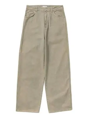 1989 STUDIO Wide Leg Denim Pants - Brown