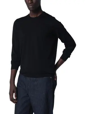 DRUMOHR Wool Crew-neck Sweater - Black
