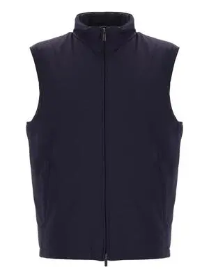 FAY Turtleneck Vest - Blue