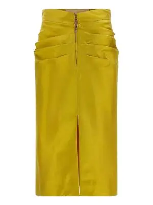 Valentino Garavani Valentino Women Shantung Midi Skirt Multicolor
