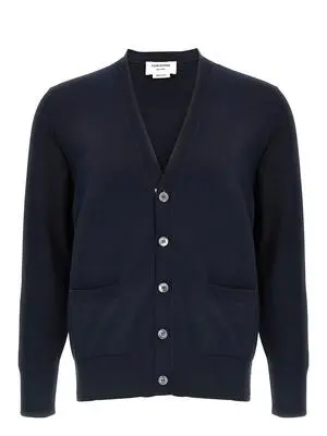 Thom Browne 4-bar Cardigan - Blue
