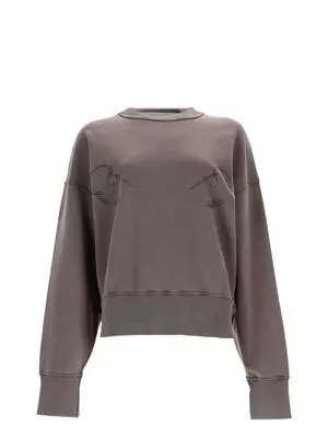 JEAN PAUL GAULTIER Embroidered Sweatshirt - Gray