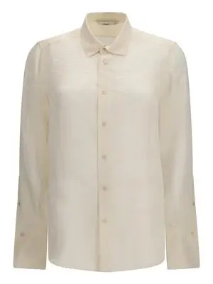 Fendi Jacquard Silk Shirt - Multicolor